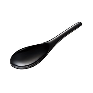 Gourmac Black Melamine 8-3/8" Rice Spoon