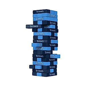 FOCO Tennessee Titans Stackable Blocks Game