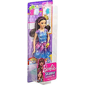 Barbie Skipper Babysitter Doll, Black Hair
