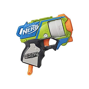 Nerf MicroShots 6-Blaster Bundle, 6 Mini Dart-Firing Nerf Elite Blasters and 6 Official Nerf Elite Darts - for Kids, Teens, Adults (Amazon Exclusive)