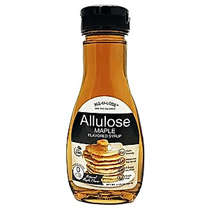 BetterTaste Natural Maple & Honey Flavored Allulose Syrup, 11.75-Ounce Bottle of Each Combo Pack, Zero Calorie Sugar Substitute, Non-GMO, Non-Erythritol, Gluten Free & Vegan Liquid Sweetener