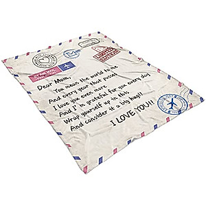 KAAYEE 60 * 50inch for Mom Blanket for Mom Gifts from Daughter Son, Mom Birthday Gifts for Mom from Daughter Son