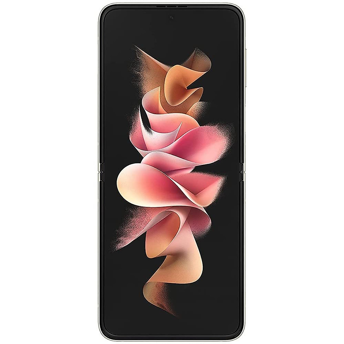 Samsung Galaxy Z Flip 3 Flip3 5G Fully Unlocked Android Cell Phone US Version Smartphone Flex Mode, Intuitive Camera Compact - (Renewed) (128GB, Cream)