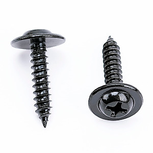 OAUTOO 30PCS #8 x 3/4” Fender Liner & Interior Door Pull Handle Screw for Ford 56912-S2