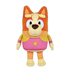 Bluey, Talking Beach Bingo. 13" Talking Plush Toy with 9 Phrases Bases Around The Episode Beach Theme Song