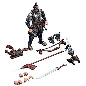 HiPlay JoyToy Warhammer 40K Collectible Figure: Dark Source-JiangHu Northern Hanland Empire Cavalry 1:18 Scale Action Figures (JT7660)