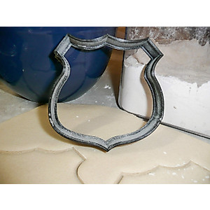 BADGES OR BOWS GENDER REVEAL BABY SHOWER SET OF 3 COOKIE CUTTERS MADE IN USA PR1196