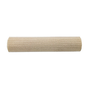 Camco Slip Stop Liner - Prevents Slipping and Sliding in RVs & Camper Kitchen Shelves and Drawers | Great for Toolboxes, Rugs, & More |Durable, Washable Material | 1' x 12' Roll - Cream (43277)