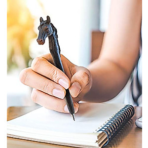 Planet Pens Horse Head Novelty Pen - Cool Fun & Unique Kids & Adults Office Supplies Ballpoint Pen Colorful Ranch Life Writing Pen Instrument For School & Office