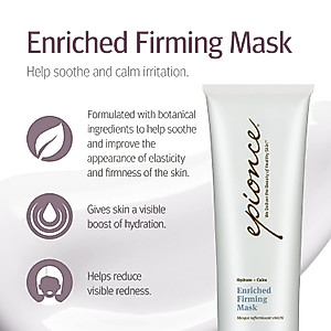 Epionce Enriched Firming Mask - Hydrating Face Mask for All Skin Types, For Skin Elasticity & Firmness with Shea Butter & Glycerin, Dermatologist Skincare