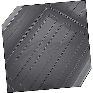 FONDOTIN White Boxes Plastic Organizer Box Plastic Storage Bins Grey Commercial Bus Box Bus Tub Commercial Plastic Bus Box Storage Box Storage Basket Sink Tub Wash Basin Storage Tub