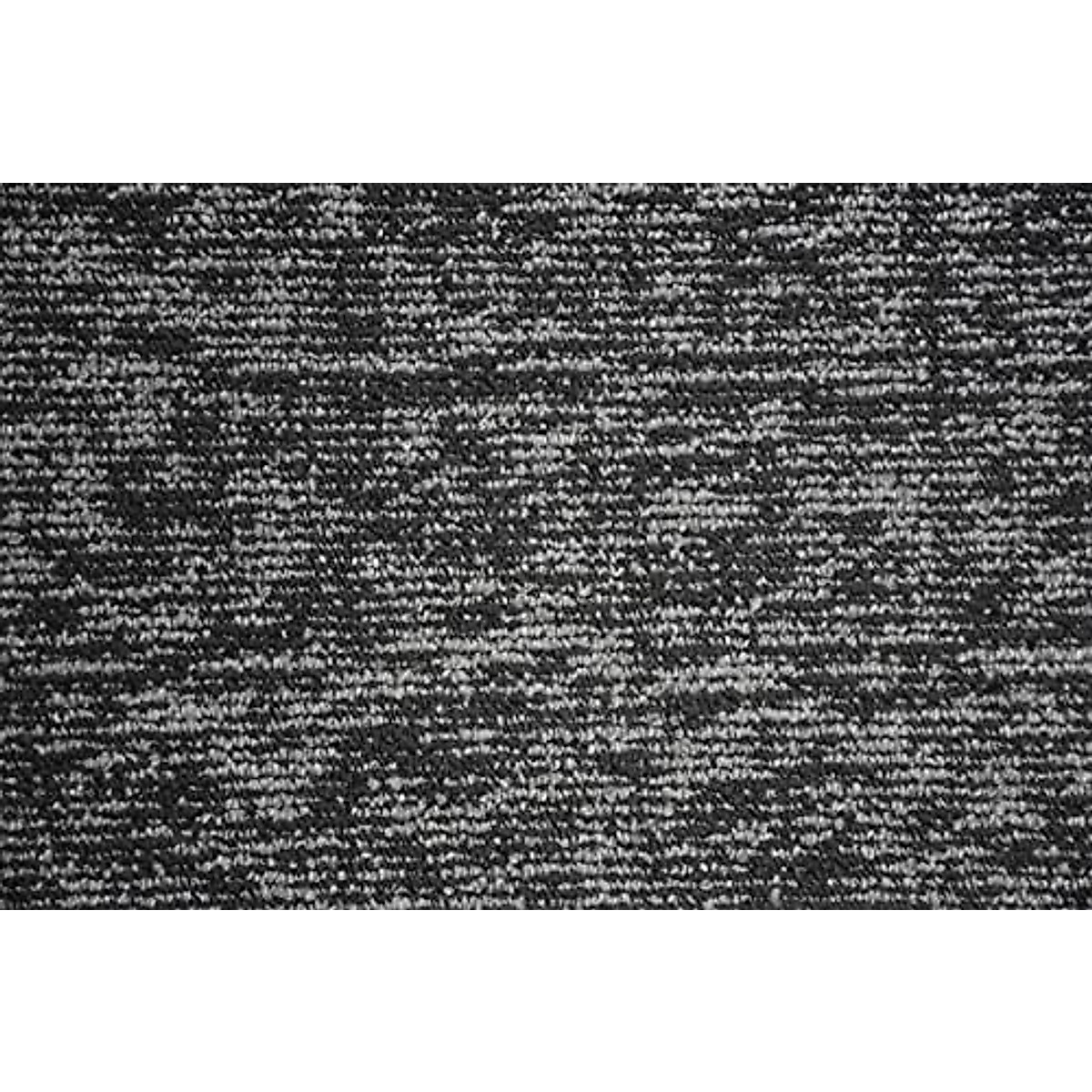 Furnish my Place Modern Indoor/Outdoor Commercial Black Rug, Modern Area Rug, Home Decor Mat, Pet-Friendly Carpet for Living Room, Playroom, Made in USA - 2' x 3' Rectangle