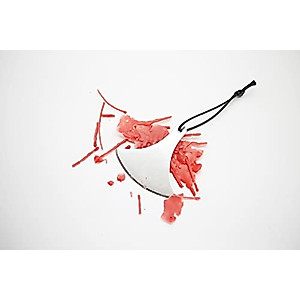 Zestler Bundles Candle Holder Set with 2 Rose Candles in White and red Plus a Stainless Steel Wax Removal Blade