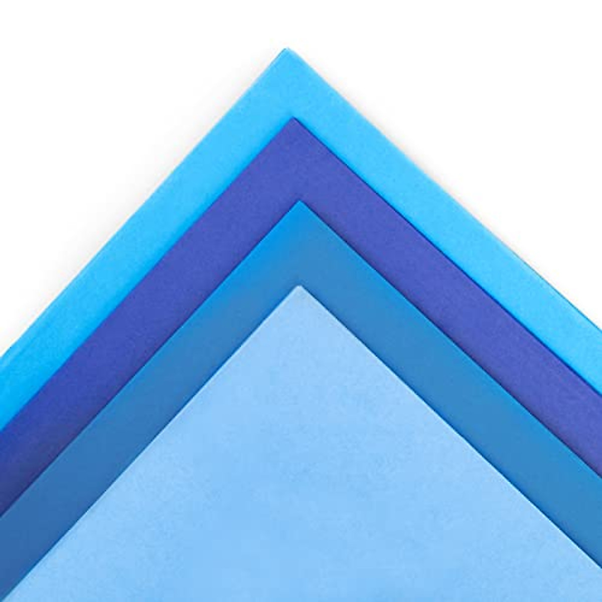 Koogel 320 Sheets Blue Tissue Paper, 14Inch Gift Wrapping Paper Bulk Thickened Craft Tissue Paper for DIY Crafts Party Holiday Gifts Box Decoration