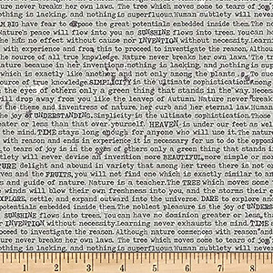 Art Gallery Fabrics Art Gallery Blithe Philosopher's Dreams Fabric, Light Grey