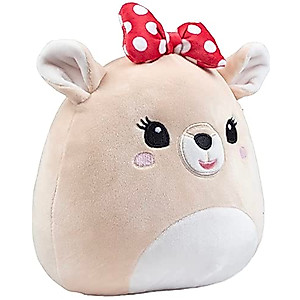 Squishmallows New 12" Clarice The Reindeer - Official Kellytoy Rudolph The Red Nosed Reindeer Plush - Cute and Soft Christmas Plush Animal - Great Gift for Kids Visit The Store (12 inch)
