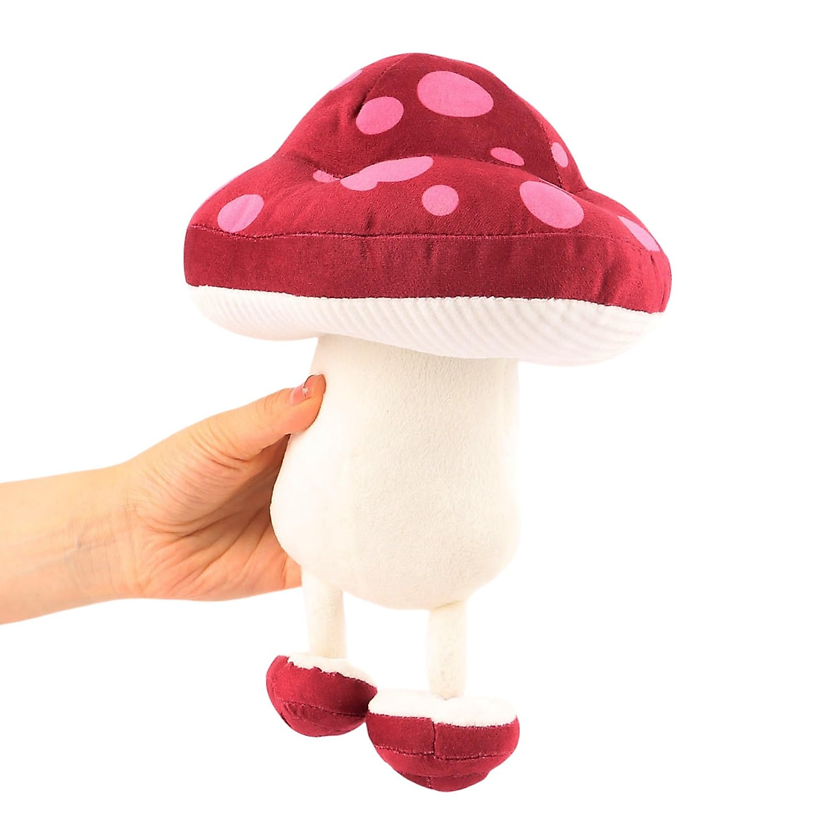 HXLAI 2024 Delicious in Dungeon Plush, 9.8" Walking Mushroom Plushies Toy for Fans Gift, Soft Stuffed Animal Pillow for Home Kids' Bedroom Decor, Birthday Christmas Halloween Choice for Boys Girls