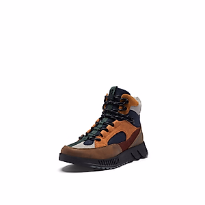 Sorel Men's Mac Hill Lite Trace Waterproof Boots - Abyss, Umber - Size 9.5