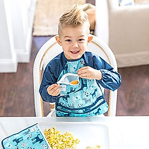 green sprouts Reusable Insulated Sandwich Bags (2 Pack) | Holds Food, Utensils, Wipes & More | Keeps Food Fresh | Food-Safe, Waterproof, Easy-Clean Material