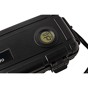 Pardo Cigar Humidors with Humidor Hygrometer - Holds up to 5 Cigars - Airtight, Waterproof, Sturdy & Durable Travel Humidor Cigar Box - Cigar Case & Cigar Boxes Ideal as Gifts for Men