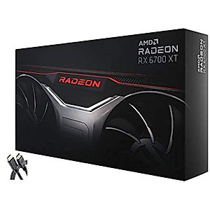 2021 Newest AMD Radeon RX 6700 XT Gaming Graphics Card with 12GB GDDR6, + AllyFlex HDMI