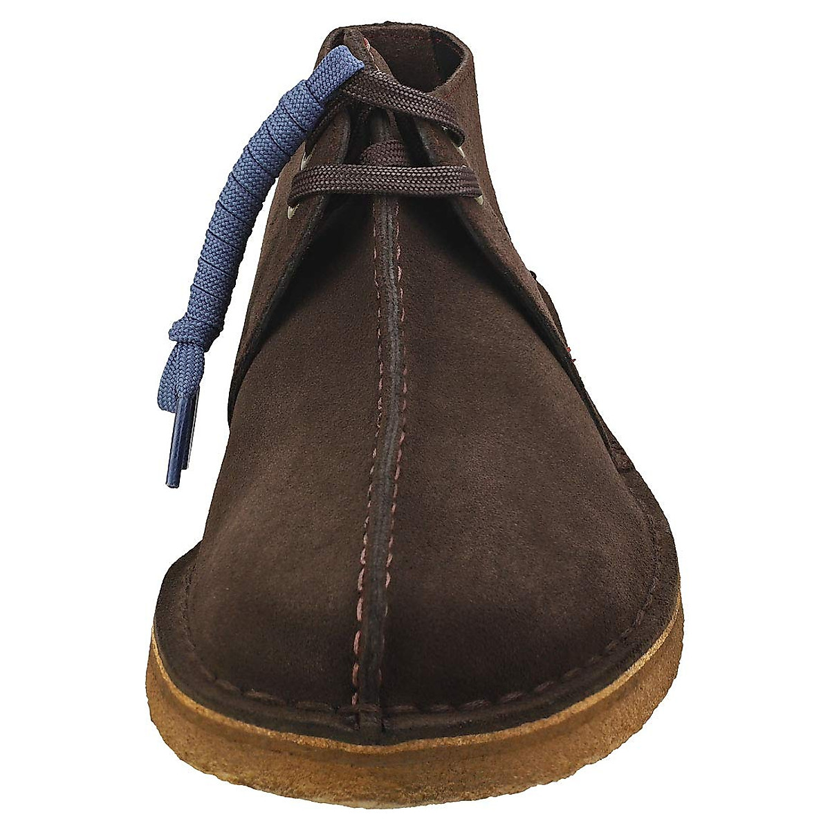 Clarks Originals Mens Desert Trek Suede Dark Brown Shoes 10 US