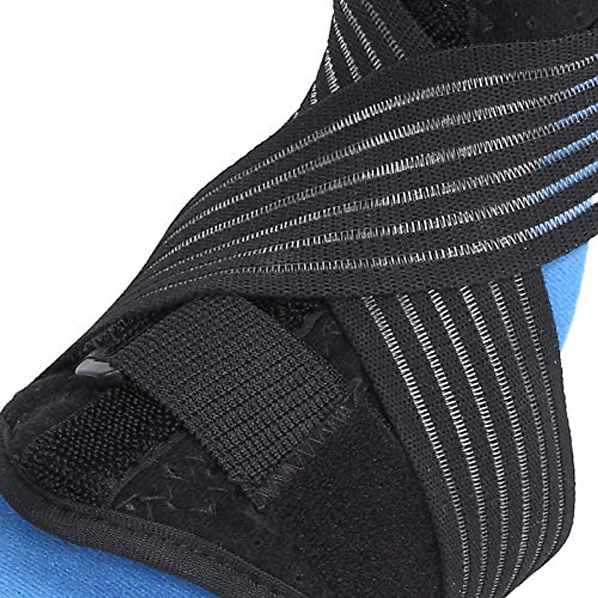 Plantar Fasciitis Night Splint Adjustable Ankle Brace Foot Drop Orthotic Brace Plantar Fasciitis Braces Support for Women and Men Right/Left Feet(Red Ball)