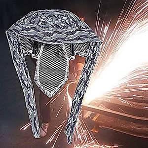 Welders Cap Helmet, Fire Head Protective Hat Adjustable Welding Safety Cap Breathable and Cool for Mechanical Operations, Metal Processing