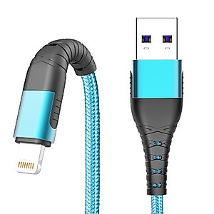 iPhone Charger, [Apple MFi Certified] 3Pack 6FT iPhone Lightning Cable for Fast Apple Charger Cable, iPhone Charging Cord for iPhone 13/12/11 Pro/11/XS MAX/XR/8/7/6s/6/5S/SE iPad Original(DarkRed)