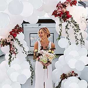 100 Pieces Party Balloons KINBON 12 Inch Latex Balloons for Party Halloween Christmas Decoration Birthday Party Wedding