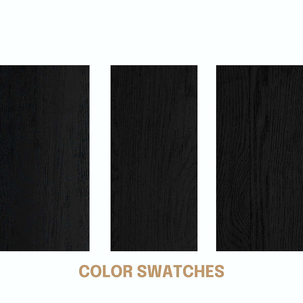 NTC Inno Wooden Bed Frame with Headboard, Solid Oak and Rubber Wood Foundation with Silent Slats and Wood Central Supports, 1000 Lb Capacity, Effortless Assembly, Queen - Burnt Black