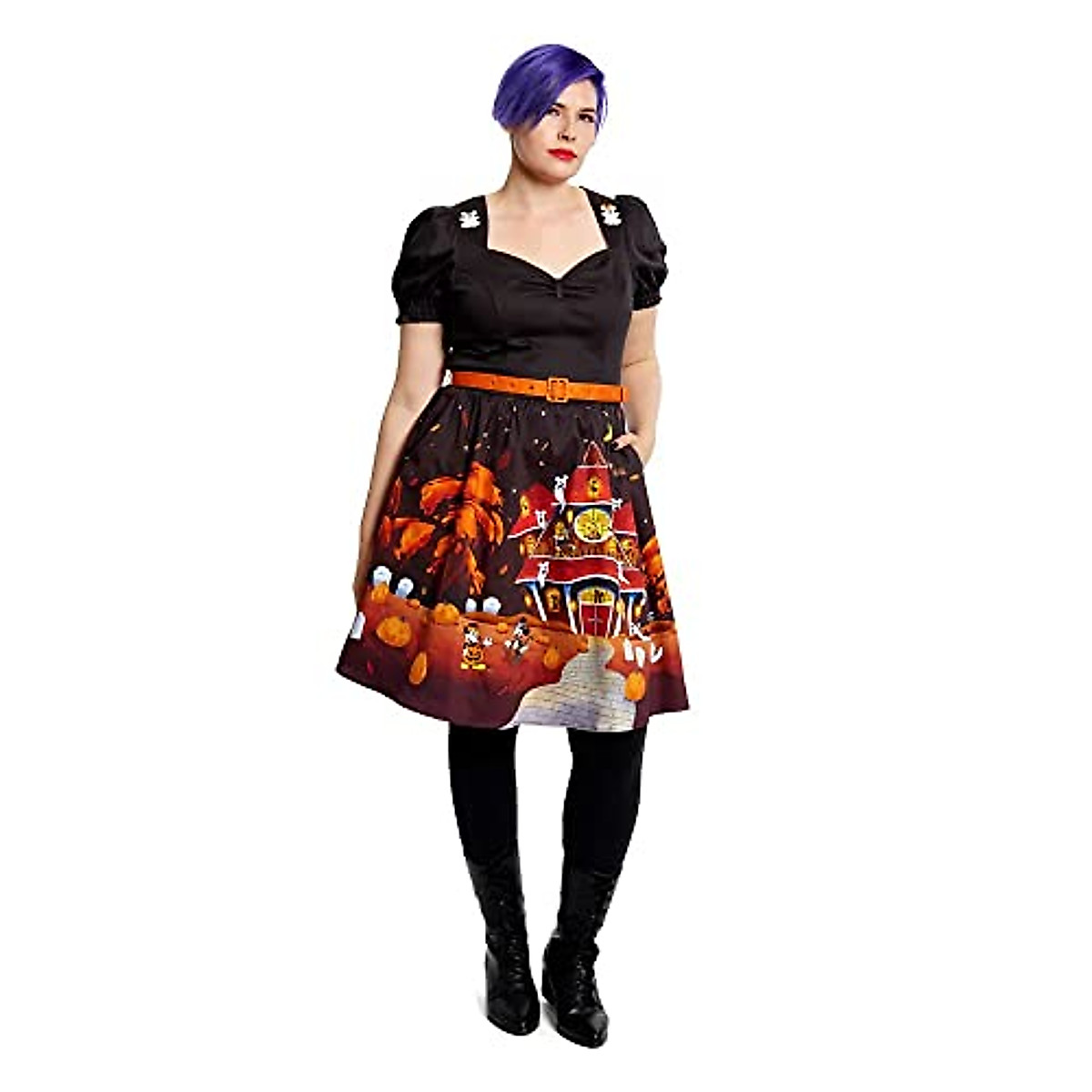Loungefly Stitch Shoppe Disney Haunted House Allison Dress (S)