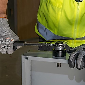 Klein Tools 53732SEN Knockout Punch Set with Wrench, Electrical Conduit Hole Cutter 1/2-inch to 2-inch