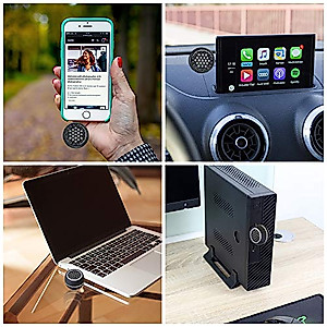 YUIPHINT Mini Portable Speaker Compatible for iPhone/Android Phones/iPad Tablet/Computer/iPod, 3W Mobile Phone Speaker Line-in Speaker with Clear Bass 3.5mm Aux Audio Interface