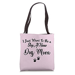 Funny Dog Mom Puppy Pup Lover Mother Girl Woman Tote Bag