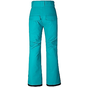 wantdo Women's Waterproof Ski Pants Winter Warm Snowboard Pants Outdoor Snow Pants Blue Large