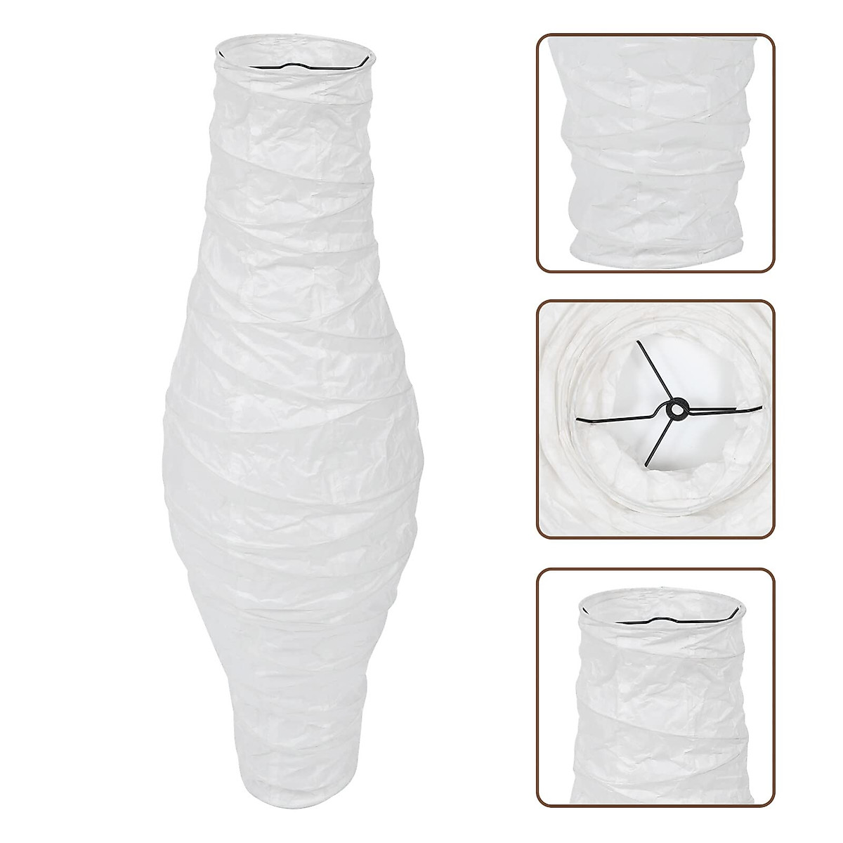Paper Stand Lampshade Simple Home Lampshade Chic Light Shade Beautiful Lampshade Decorative Light Cover Lamp Accessory Paper Lamp Cover Floor Lamp Cover Fashionable Lampshade