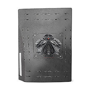 Head Case Designs Officially Licensed Assassin's Creed Belt Crest Brotherhood Graphics Matte Vinyl Faceplate Sticker Gaming Skin Decal Cover Compatible With Sony PlayStation 5 PS5 Disc Edition Console