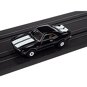 Auto World Thunderjet 1968 Chevrolet Camaro Z28 (Black) HO Scale Slot Car