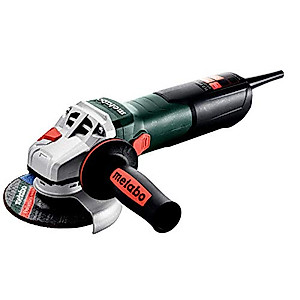 Metabo 4-1/2-5-Inch Angle Grinder | 11 Amp | 11,000 RPM | Lock-on Slide Switch | Made in Germany | W 11-125 Quick | 603623420, Green
