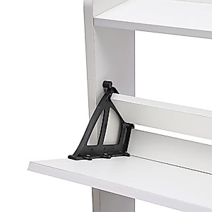 Gdrasuya10 3 Layer Tipping Shoe Rack Organizer Shoe Cabinet Freestanding Shoe Rack for Entryway Hallway Saving Space