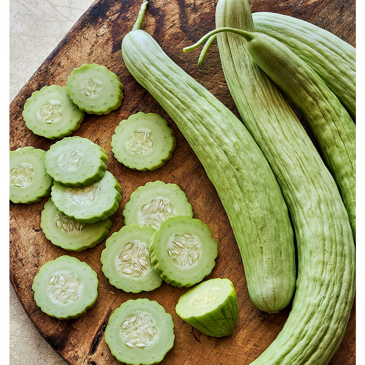Burpee 'Suyo Long' Cucumber Seeds, 30 Non-GMO seeds, Heirloom