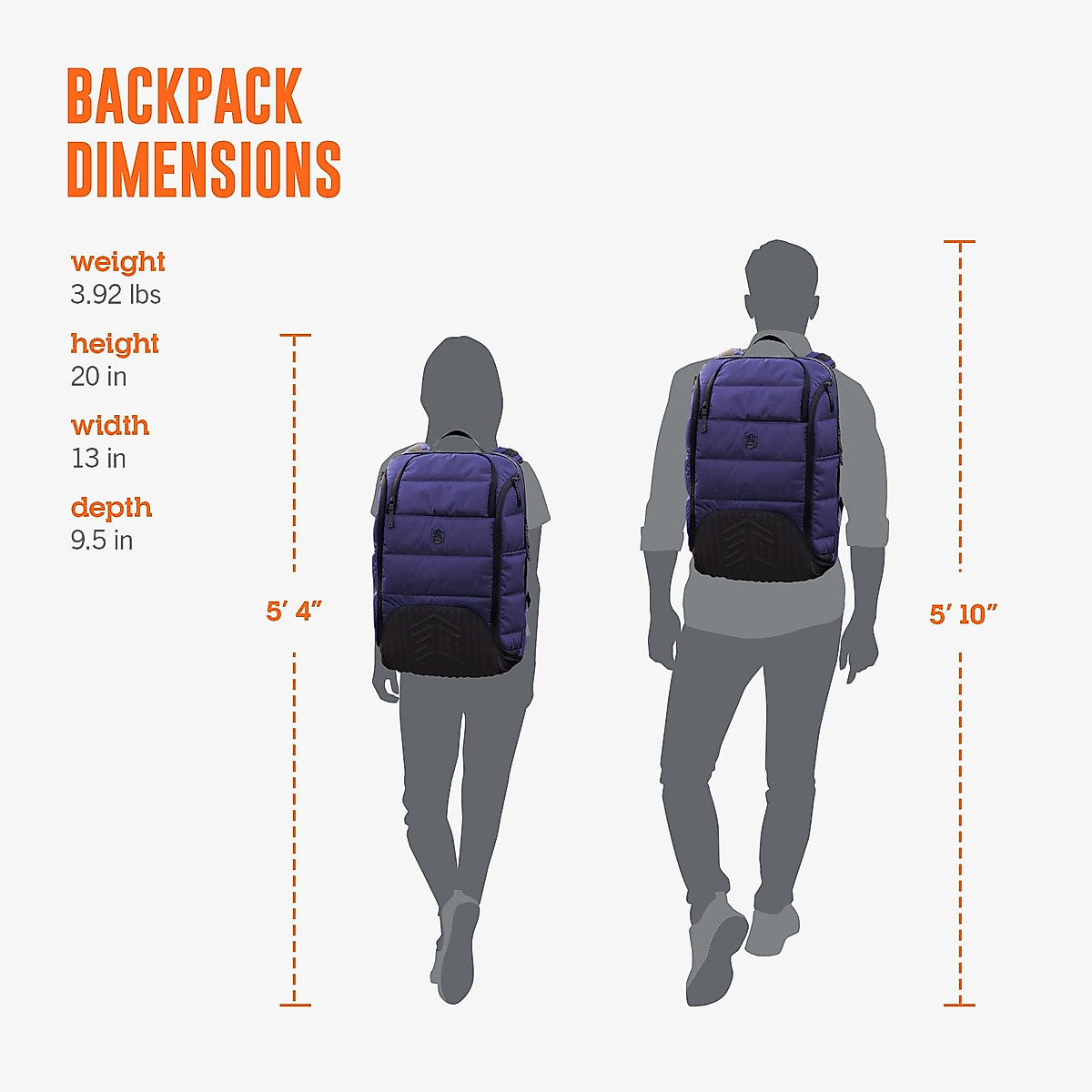 STM dux 30L 17" Versatile Tech Backpack - Black