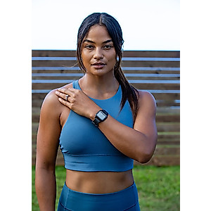 NIXON Heat A1320 - Digital Watch for Men and Women - 100M Water Resistant Exercise Workout - Custom 38 mm LCD Display, 20mm PU Band