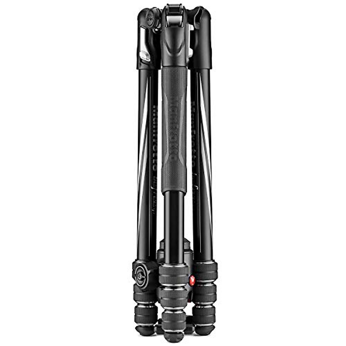 Manfrotto Befree GT 4-Section Aluminum Travel Tripod with 496 Center Ball Head, Black/Silver