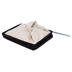 BIRDROCK HOME Canvas Hamper - Single Laundry Basket with Handles - Foldable Hamper - Easily Transport Laundry