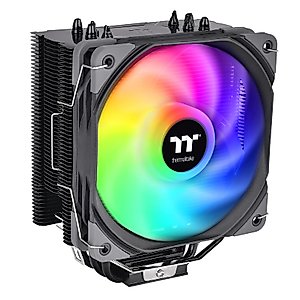 Thermaltake UX200 ARGB Sync CPU Cooler with 16.8M Color LEDs, 170W, Hydraulic Bearing, Universal Socket - For Desktops