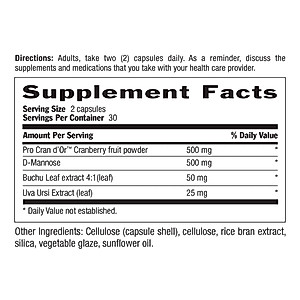 Country Life Women's Urinary Tract Care 60 VegCap