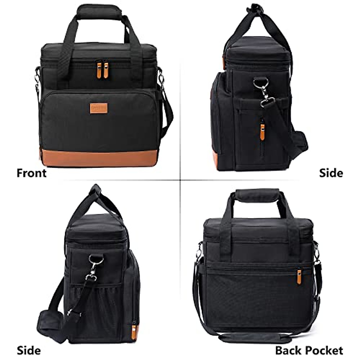 BAGSPRITE Coffee Maker Travel Bag Compatible with Keurig K-Mini or K-Mini Plus, Single Serve Coffee Brewer Carrying Case with Multiple Pockets for K-Cup Pods, Storage Bag With Shoulder Strap Grey