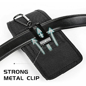 5PCS VENREA TC53 TC58 TC21 TC26 Scanner Holster,Rugged Carrying Case, Holder with Metal Clip & Belt Loops Fit for EDA50 EDA51 CT40 CT50 CT60,M60, MC67 Handheld Barcode Touch Mobile Computer, 7 Inch
